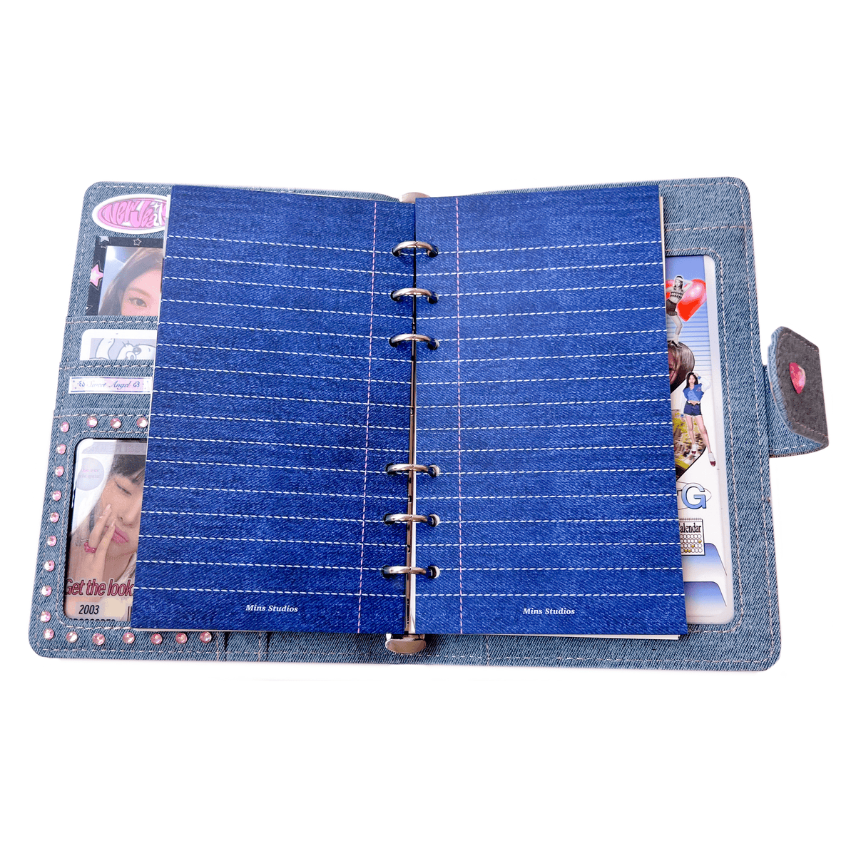 A6 Denim School Note Binder Refill – Mins Studios