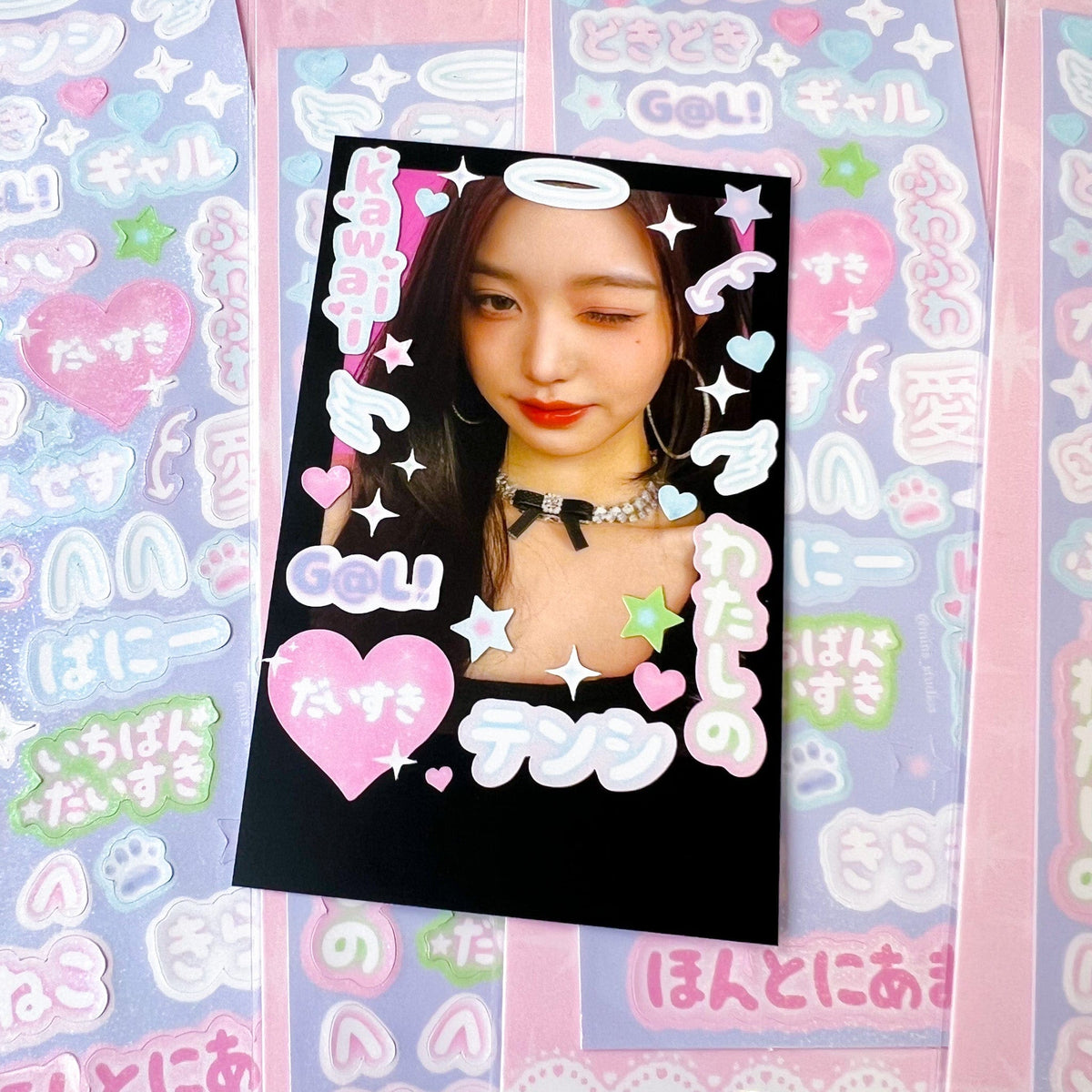 Gyaru Deco Sticker – Mins Studios